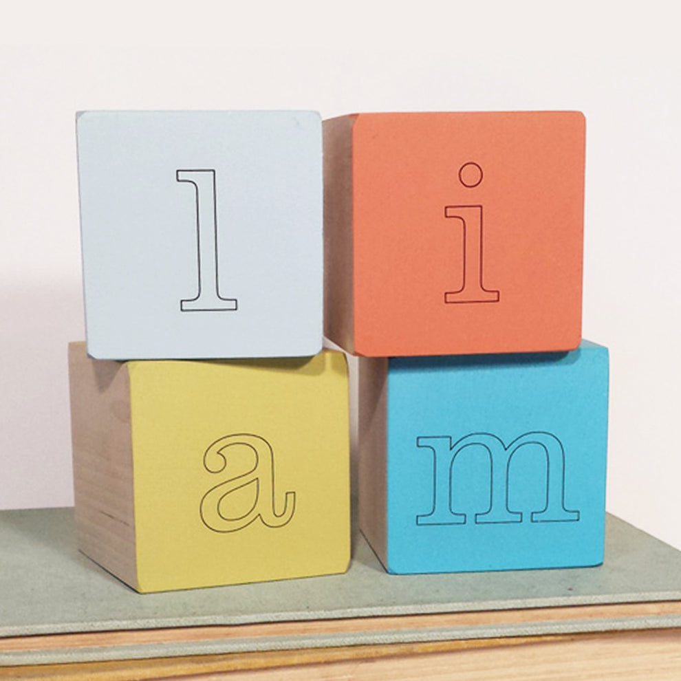 custom letter blocks (9 colors) | Tree by Kerri Lee